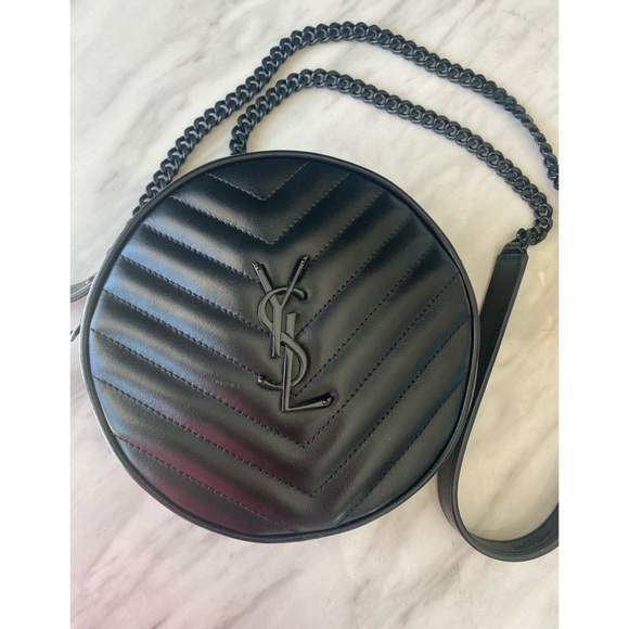 Yves Saint Laurent | Bags | Yves Saint Laurent Ysl Jade Sac Round ...